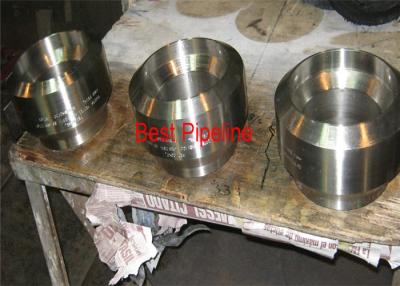 China Nipolets Forged Pipe Fittings 2 x 1.1/2 in Swage Eccentric MSS SP-95 BE>PE Wrought S ASTM A 403 for sale