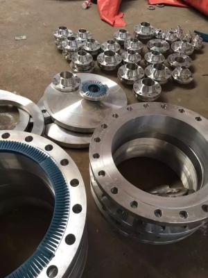 Cina Flangia piana del collo della saldatura del fronte di ASME B16.47, pressione lunga della flangia 300lbs del collo della saldatura in vendita