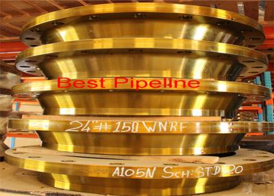 Cina Flangia piana del collo della saldatura del fronte di ASME B16.47, pressione lunga Kerkau (U.S.A.), Kofco (Corea), Maass (U.S.A. della flangia 300lbs del collo della saldatura in vendita