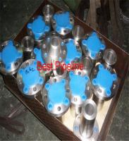 China 300LBS 304L Lap Joint Threaded Flange PN 16 Forged Steel Flange for sale