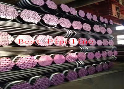 China Round Section Carbon Steel Seamless Tube , Seamless Pipe Steel ASTM A210 ASTM A213 for sale