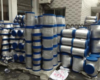 Cina ANNUNCIO 2000-W2/W10 HP 8/3 di saldatura su BACCANO 2615-T2 dell'en 10253-4 Bauart B di BACCANO dei cappucci protettivi del tubo in vendita
