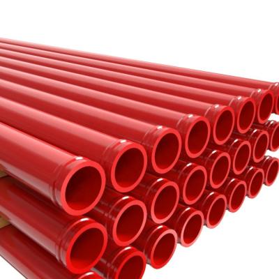 China 5Inch 148MM Concrete Pump Pipe with 5mm Thickness and 3m 6m Length for Concrete Pump Truck for sale