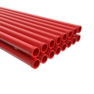 China High Strength DN125 Concrete Pump Pipe with Inner Wall Quenched Steel Tube for Boom Pump Applications for sale