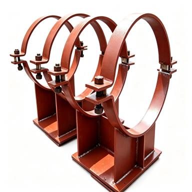 China 10 MPa Pressure Rating Concrete Pumping Pipe with Flanged Ends and Anti-corrosion Coating for sale