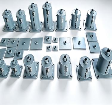 China High Corrosion Resistance Pipe Supports and Hangers with Powder Coated Finish and ASME Standards Compliance for sale