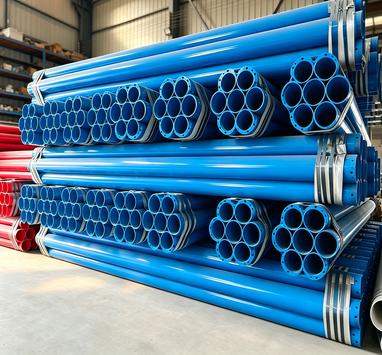 China 3 Layer Polypropylene Coated Steel Pipe with API 5L X60 PSL1 Grade and 2 mm to 25 mm Wall Thickness for Oil Gas Water Transportation for sale