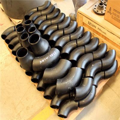 Cina La parte standard S3 1 dei gomiti senza cuciture ha forgiato le flange dell'acciaio 90 gradi secondo BACCANO 2605/en 10253 in vendita