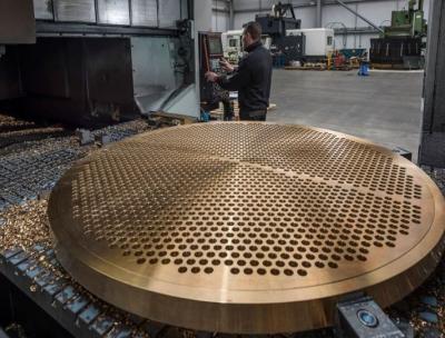 Cina Strato di metropolitana d'acciaio dei tubi del condensatore degli scambiatori di calore di ASTM SA516 GR70 in vendita