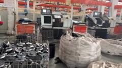 Type 04 loose plate flange with weld neck collar