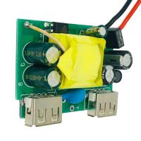 China AC Adapter Electronics PCB Assembling Circuit Board 10W For 2 USB Charger for sale