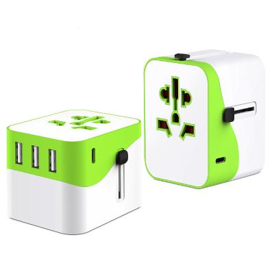 中国 4左舷折り畳み式の速い壁の充電器CA01005の普遍的なアダプターの可変性のプラグ20W 5V4.0A 販売のため