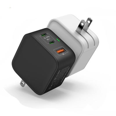 Cina adattatore del palladio di 65w Gan Charger Type C con controllo di qualità 4,0 una spina pieghevole dei 3,0 Stati Uniti in vendita