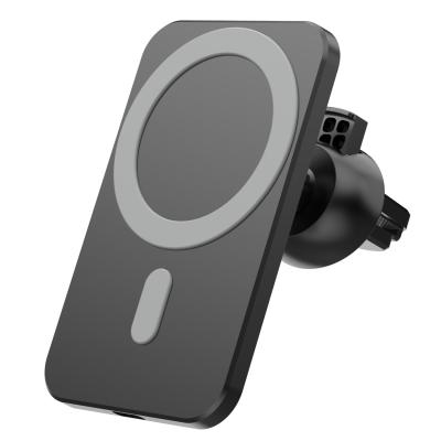 Cina Caricatore senza fili magnetico dell'automobile del FCC, supporto del telefono del supporto dell'automobile dello sfiatatoio 15w in vendita