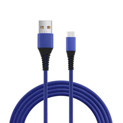 Cina Cavo intrecciato di nylon del caricatore di USB, tipo di carico veloce cavo di sincronizzazione di 1.2m 2m di C in vendita