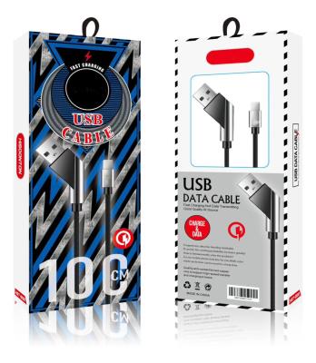 Cina Il cavo del cavo del caricatore del ODM USB dell'OEM ha intrecciato il cavo ad alta velocità di nylon di Iphone in vendita