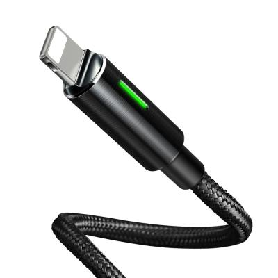Cina L'auto ha tagliato il cavo di carico rapido di nylon Smart stacca il cavo intelligente della data di USB in vendita