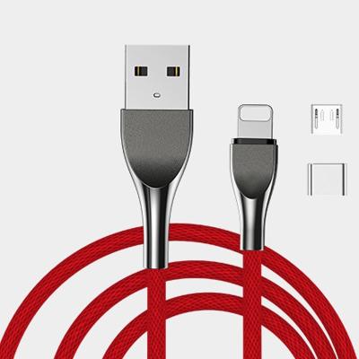 Cina Il caricatore di USB di dati di sincronizzazione cabla il tipo intrecciato di nylon cavo rapido di 2.4A 1m del caricatore di C in vendita