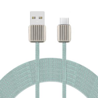 Cina Tipo cavo di carico veloce di C USB, cavo di trasferimento intrecciato di nylon di dati di 2m in vendita