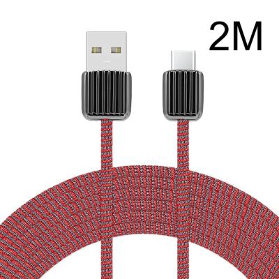 Cina Tipo cavo di carico veloce di C USB, cavo di trasferimento intrecciato di nylon di dati di 2m in vendita