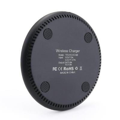 China Draadloos het Laden van Mini Slim Portable Fast Charge Qi Stootkussen 10W 9V Te koop