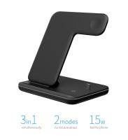 China 15W Fast Wireless Charging Station for sale