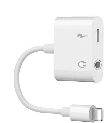 Cina Audio aus. del doppio 2 In1 all'adattatore 65g del separatore del trasduttore auricolare di 3.5mm in vendita
