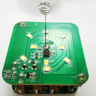 中国 1USB Cの可変的な色のタッチ・コントロール夜3USBは30Wを組み立てるPCBをつける 販売のため