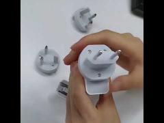 Over Voltage Protection USB Type C PD 48W US QC 3.0 Wall Adapter