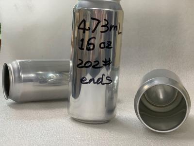 China BPA Free 16oz 473ml Beer Can B64 Lid Aluminum Beverage Cans for sale