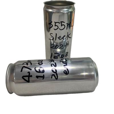 Cina La resistenza della pressione intorno alle bevande di alluminio 12oz esili può in vendita