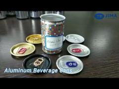 Getränkeverpackungen aus warm gefülltem, recycelbarem, 150 ml starkem Aluminium
