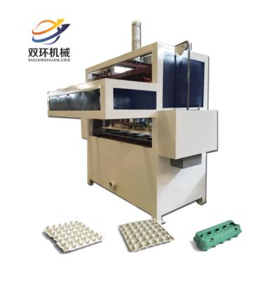 China Small Machines For Home Business Easy operated small egg trays machinery for sale