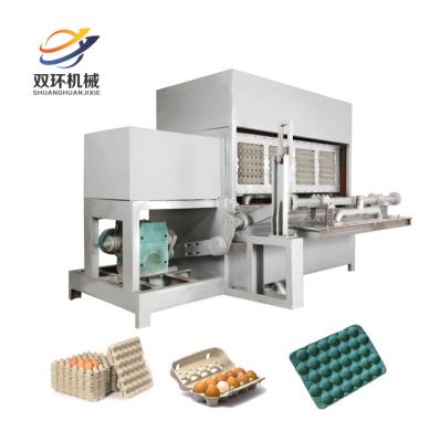 China Lowest Price Egg Tray Product Plant / Egg Tray Machine Manufacturer / All-automatic Paper Egg Tray Machine for sale