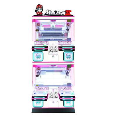 China 4-Player Mini Coin-Operated Claw Machine  High-Tech Indoor Arcade Toy Grabber with Gift Vending Function for sale