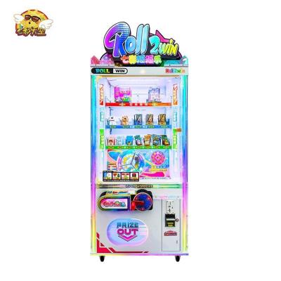 China New Model Roll 2 Win Ball Shaker Gift Blind Box Arcade Game Machine with Prizes Lucky Ball Machine Metal Plastic for sale