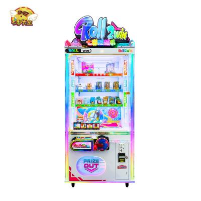 China Colorful Shake Lucky Ball Gift Game Machine Coin-Operated Arcade Prize Redemption with Color-Coded Rewards White Ball Accumulate Bonus Lucky Wheel Bonus for Game Centers for sale