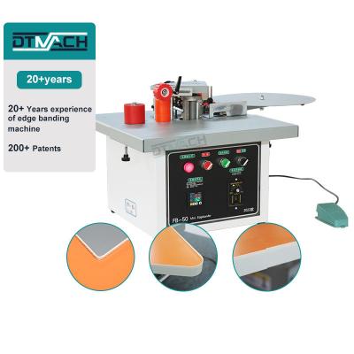 China 2022 cheap China small micro automatic edge banding machine portable edge bander woodworking pvc edge banding making machine for sale