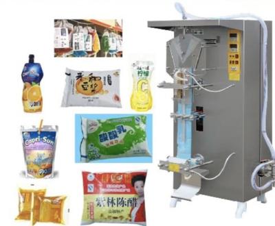 China Automatic Pouch Bag Filling Machine / Liquid Sachet Packing Machine For Soy Sauce for sale