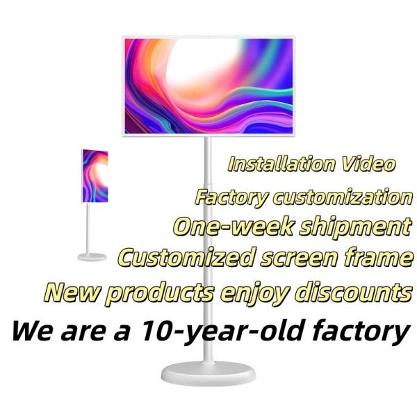 Quality Google Assistant QLED Smart Television 23.8 Inch Android 13 For Classroom Education for sale