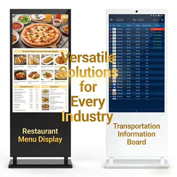 Quality Vertical Electronic Advertising Display 100W 250W Wall Mount Digital Signage Display for sale