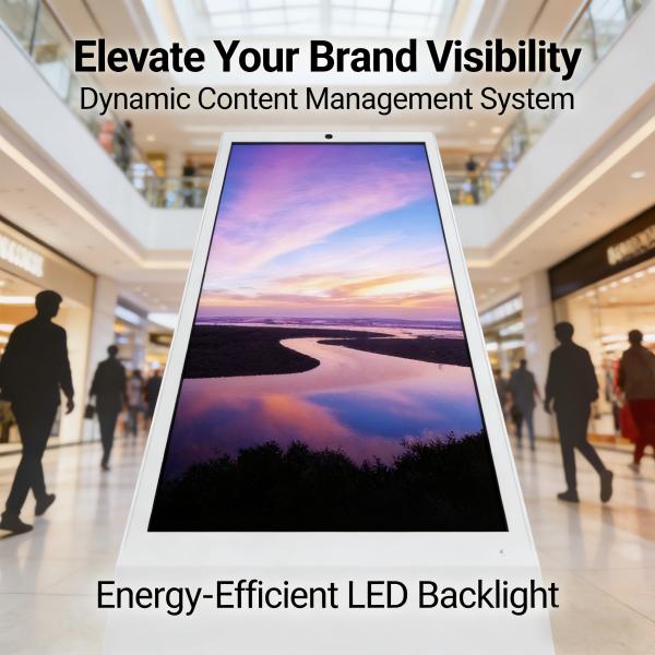 Quality Vertical Advertising Digital Signage Display , Electronic Advertising Display Signage for sale