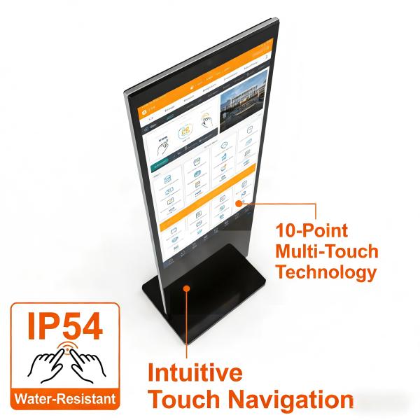 Quality LED Vertical Advertising Digital Screen , Wall Mounted Digital Advertising Screen for sale