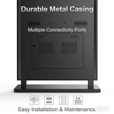 China 32 Inch Vertical Digital Advertising Panel LED LCD Display Type Equipped with Energy Components to Reduce Operational Costs for sale