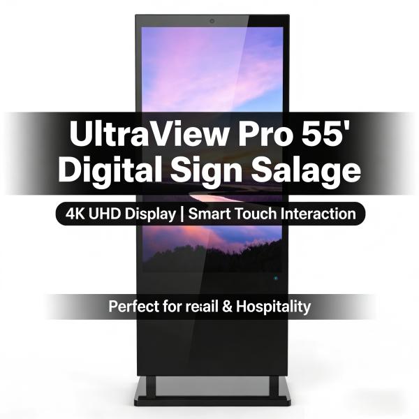 Quality HDMI Connectivity Vertical Digital Signage Display 32 Inch 43 Inch 55 Inch for sale