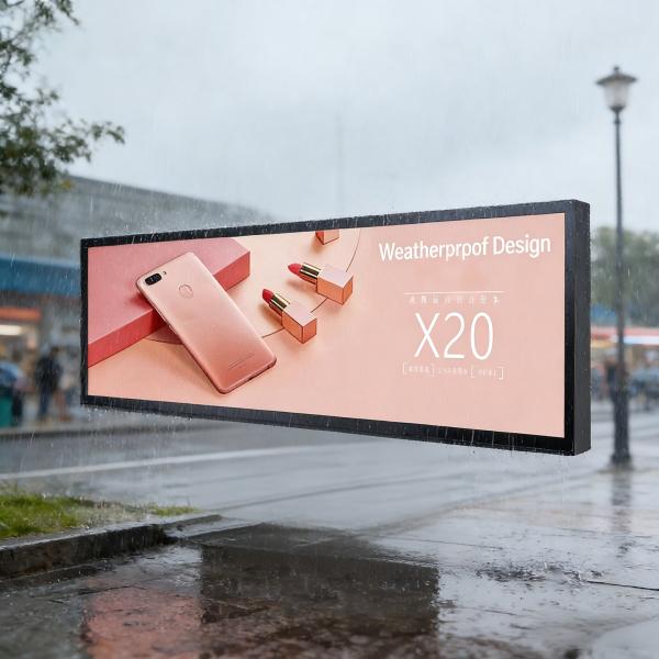 Quality Durable Digital Advertising Board , Outdoor Digital Signage For Business for sale