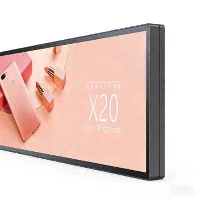 China Rectangular Advertising Screen Display Wall Mounted For Retail Shops Offices for sale