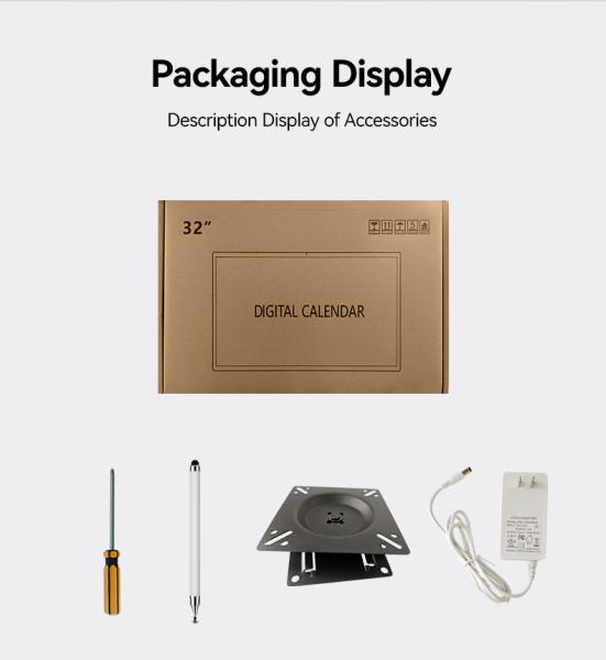 Quality USB Powered Digital Calendar with Voice Control and Multiple Date Formats for for sale