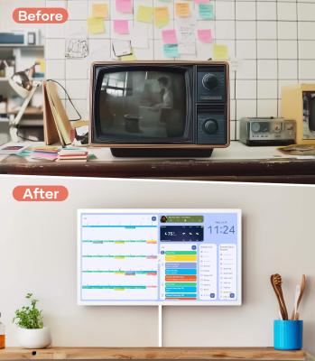 China Touchscreen Digital Calendar with Google Calendar Sync and Multiple Alarms for Efficient Event Planning for sale