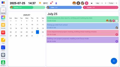 China Touchscreen Digital Calendar with Photo Slideshow and Google Calendar Sync for Efficient Scheduling for sale
